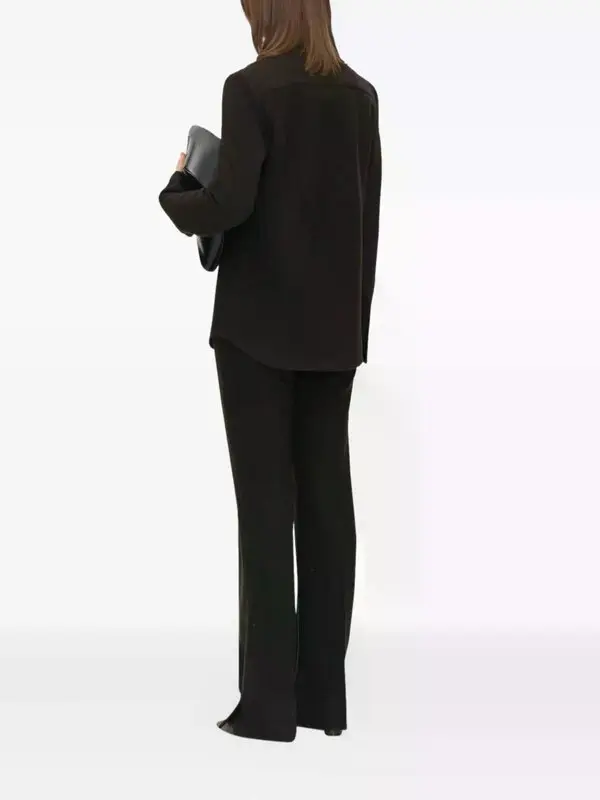 UMBER POSTPAST Wool-blend Trousers