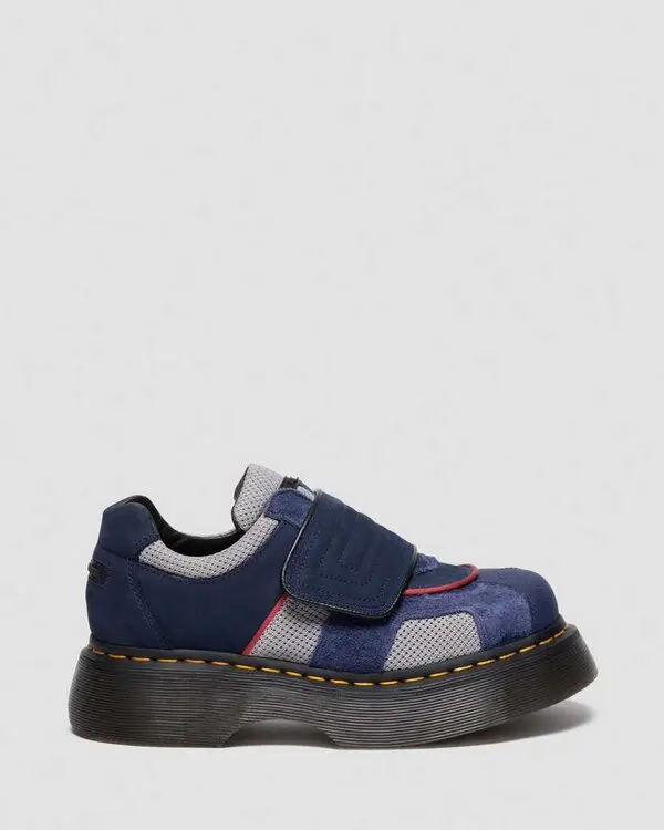 Dr. Martens Buzz Strap Mixed Material Shoes