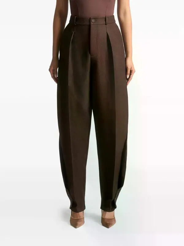 Manière De Voir Sophie Twist Leg Tailored Trousers