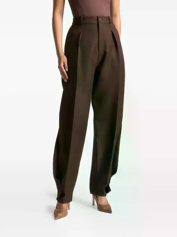 Manière De Voir Sophie Twist Leg Tailored Trousers