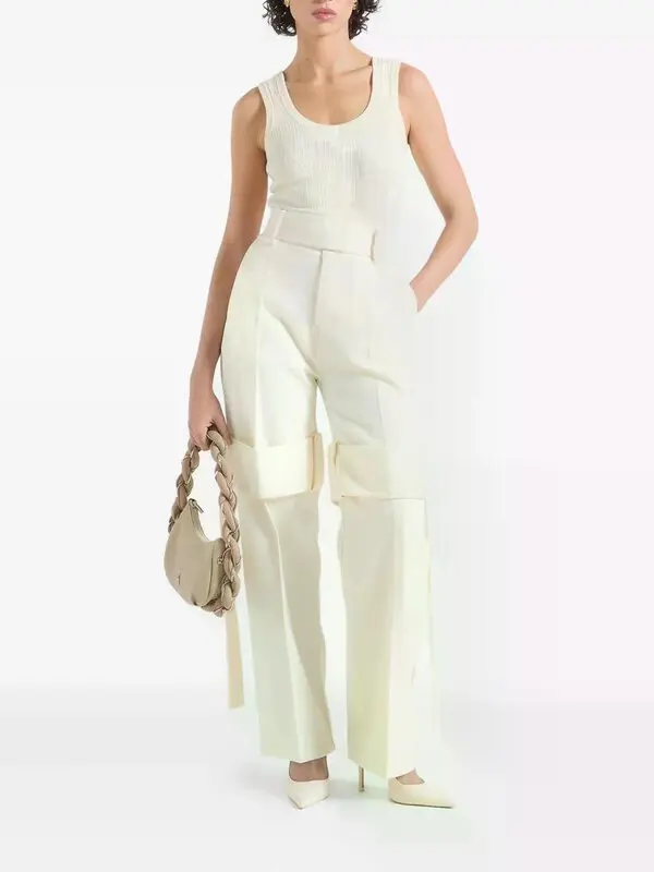 Manière De Voir Isabelle Belted Tailored Trousers