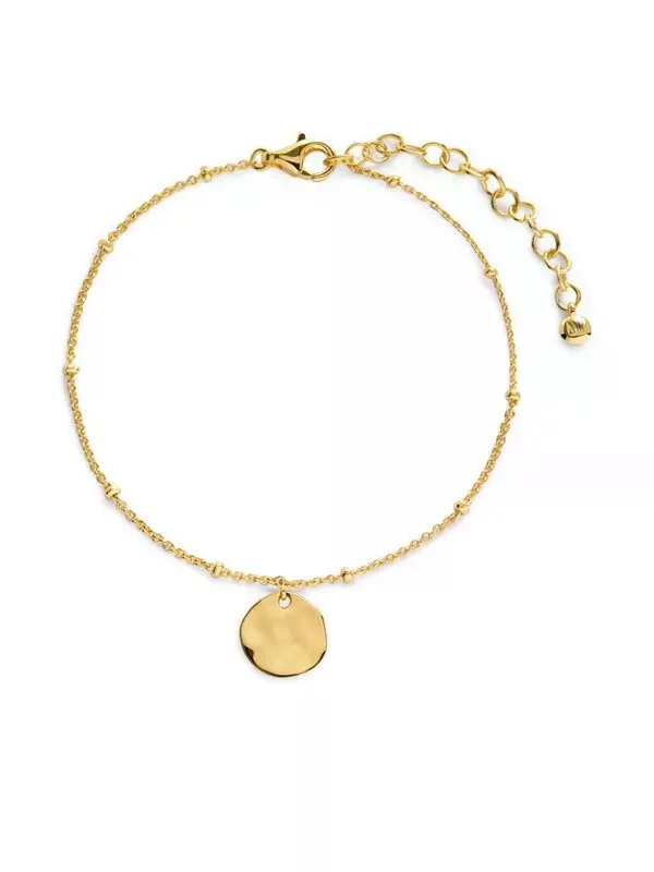 Monica Vinader Siren Muse Disc Bracelet - Gold