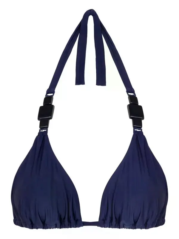 LENNY NIEMEYER Halterneck Bikini Top - Blue