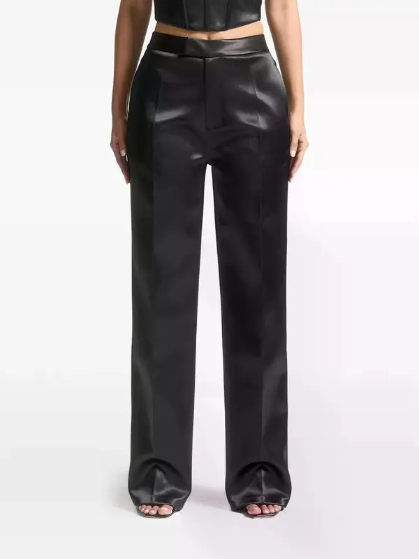 Manière De Voir Bella Satin Tailored Pants