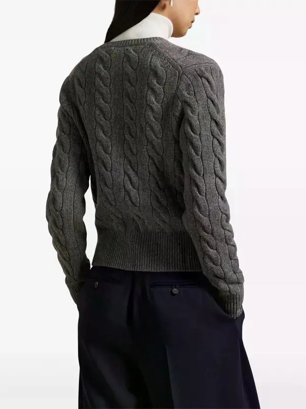 Polo Ralph Lauren Cable-knit Cardigan - Grey