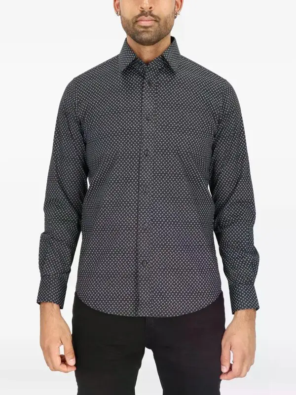 Scotch & Soda Patterned Long-sleeve Shirt