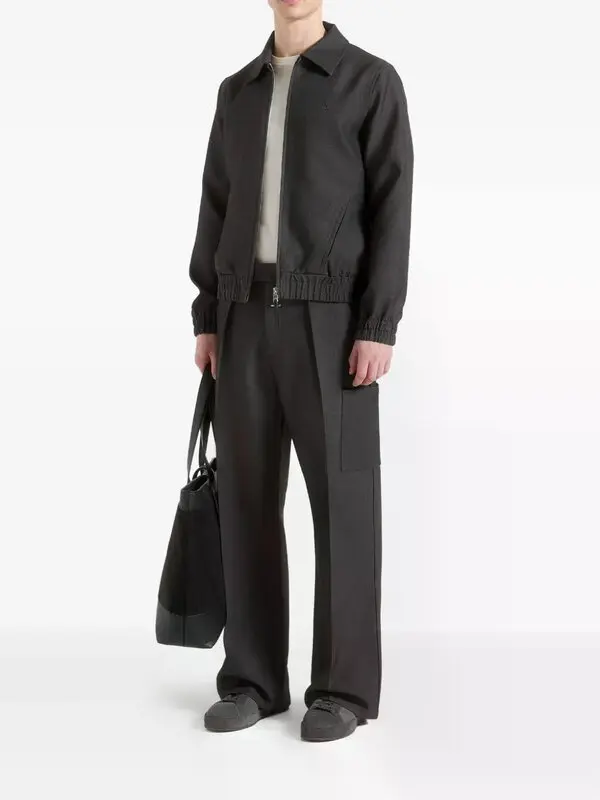 Manière De Voir Luca Pleated Cargo Trousers