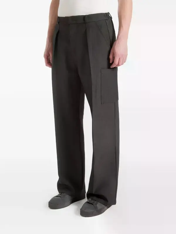 Manière De Voir Luca Pleated Cargo Trousers