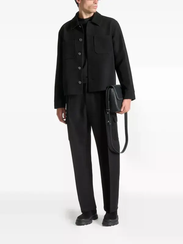 Manière De Voir Relaxed Fit Twill Pocket Trousers
