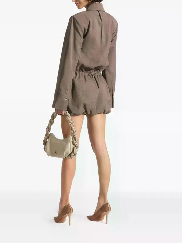 Manière De Voir Laure Cargo Shirt Mini Dress