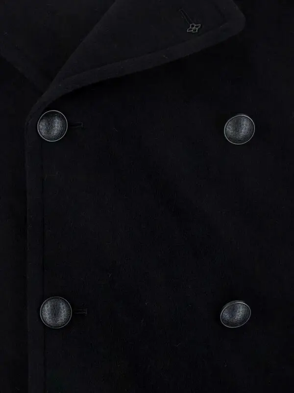 Tagliatore Double-breasted Pea Coat - Black