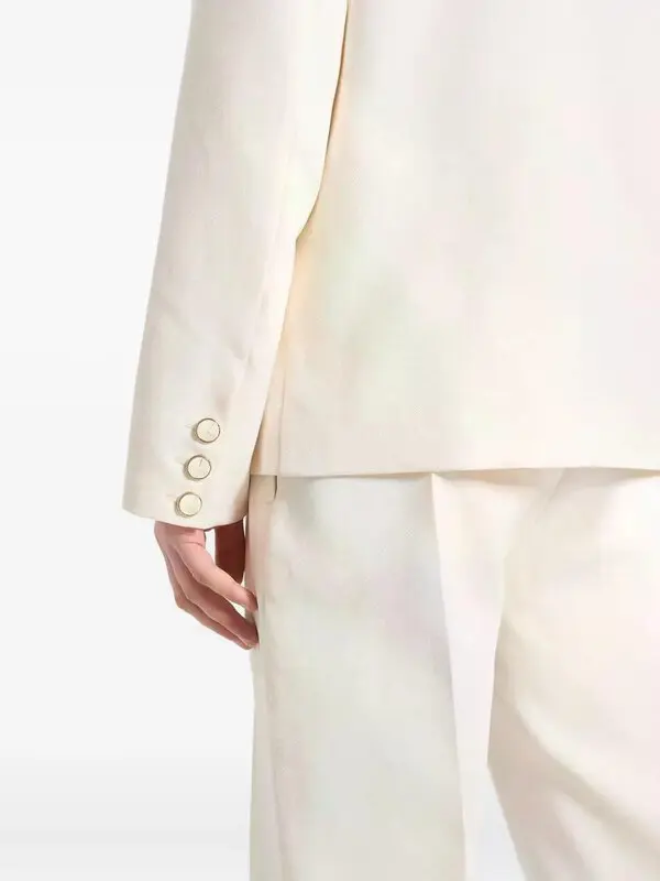 Manière De Voir Didier Double Breasted Tailored Suit Jacket