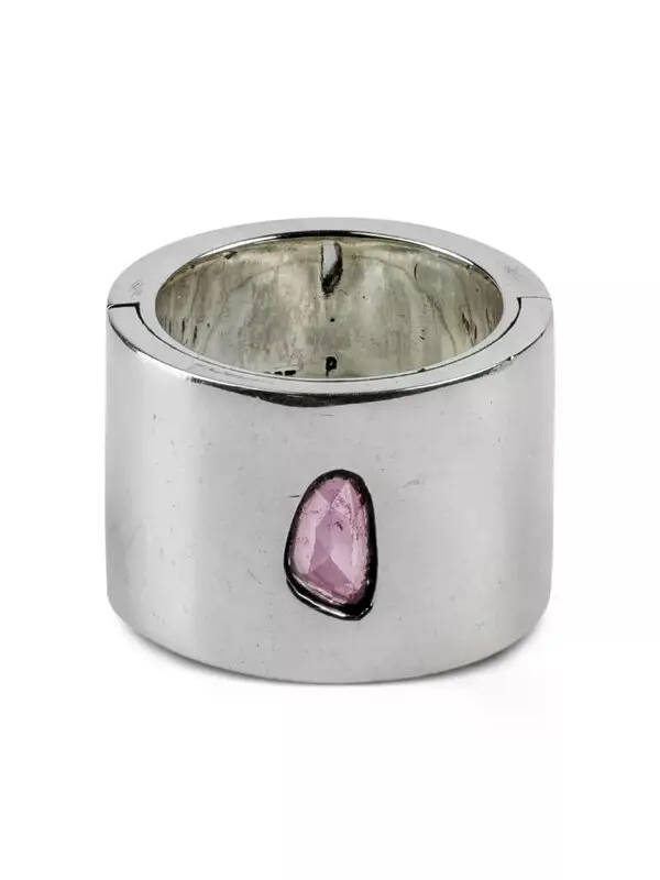 PARTS OF FOUR Sistema Sapphire Ring - Silver