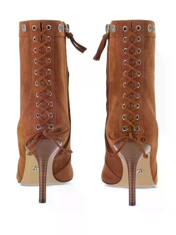 Mach & Mach 50mm Studded Lace-up Boots