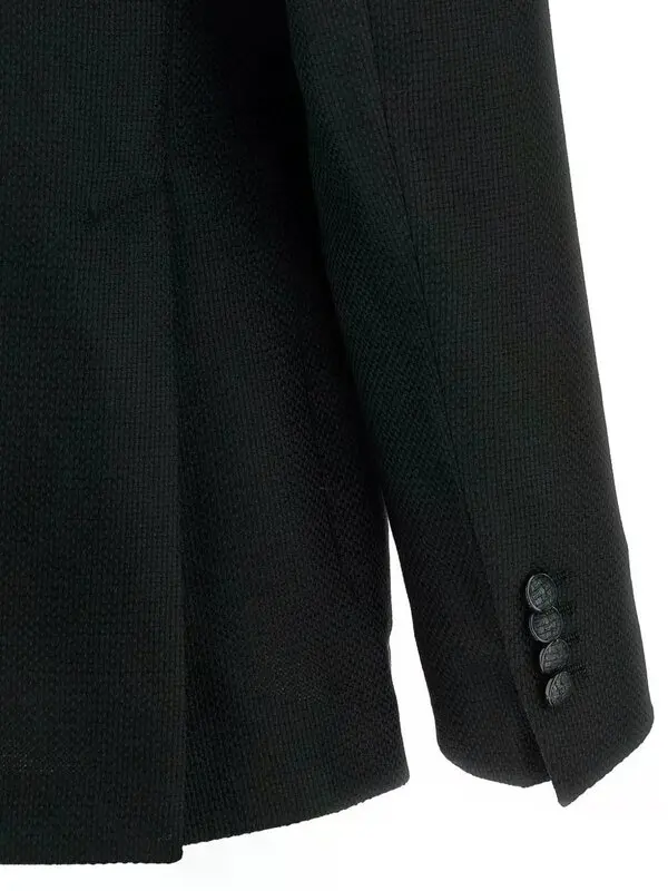Tagliatore Textured Peak-lapel Blazer