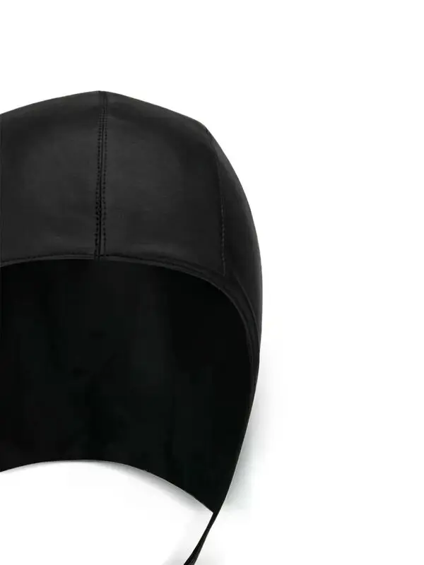 Saint Laurent Leather Helmet Hat
