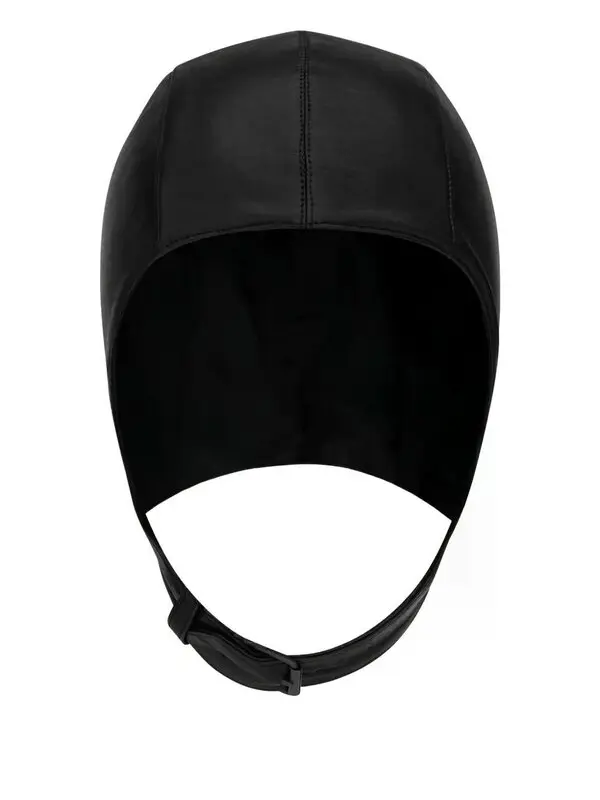 Saint Laurent Leather Helmet Hat