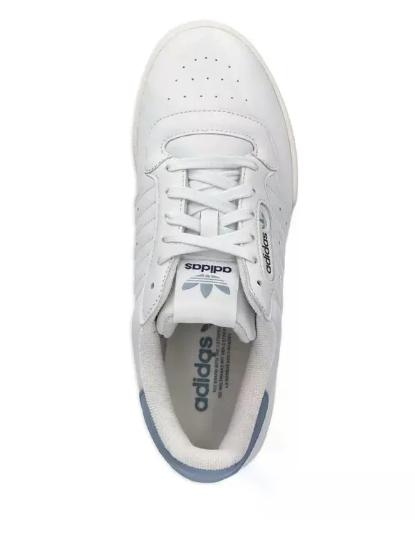 Adidas Powerphase Leather-panelled Low-top Sneakers