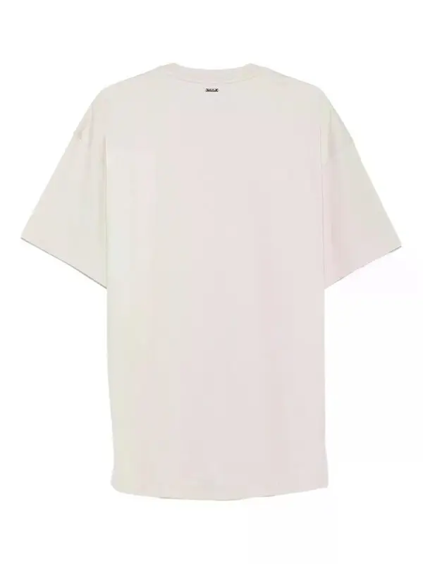 MUGLER Embroidered Cotton T-shirt