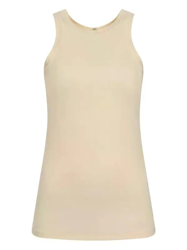 TOTEME Zip-back Tank Top - Neutrals