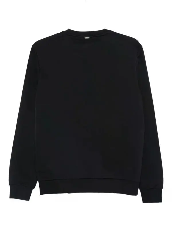 Herno Logo-embroidered Cotton Sweatshirt