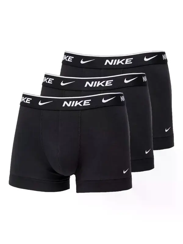 Nike Dri-fit Logo-waistband Boxers - Black