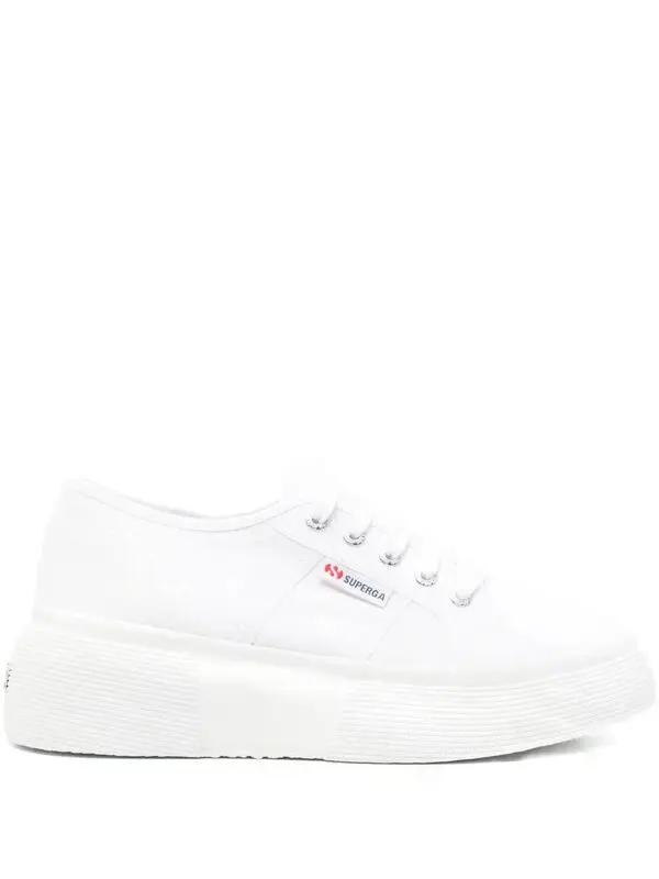 Superga Platform Lace-up Trainers