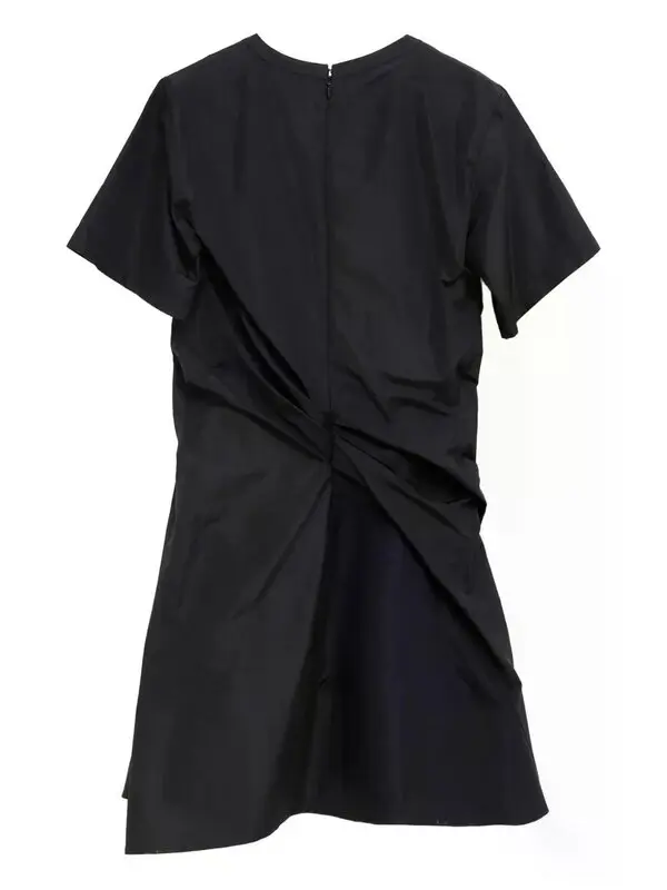 Loewe Draped Short-sleeved Dress
