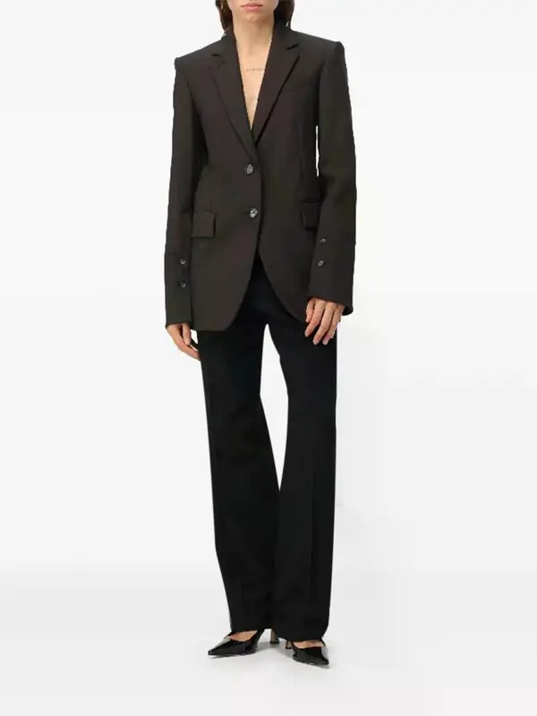 Sportmax Buttoned Single-breasted Blazer