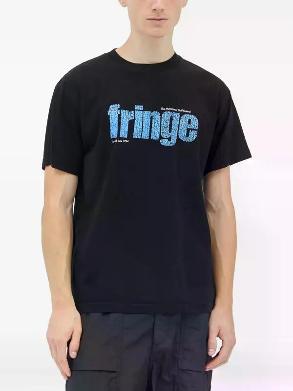 METALWOOD STUDIO Fringe T-shirt - Black