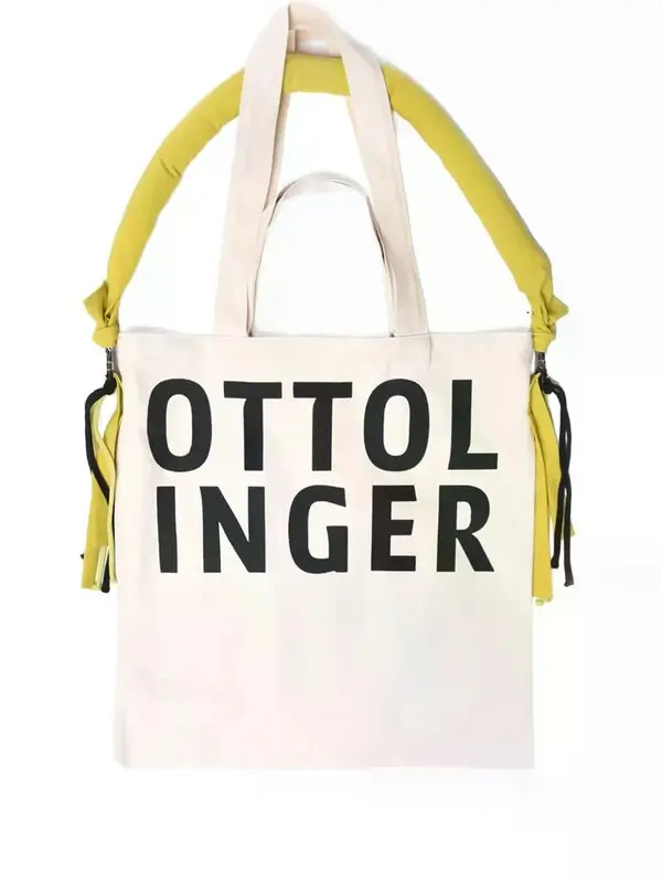 Ottolinger Cotton-blend Tote Bag - Neutrals