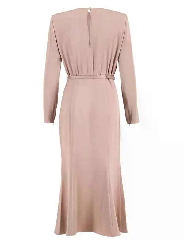 Roland Mouret Cowl-neck Midi Dress