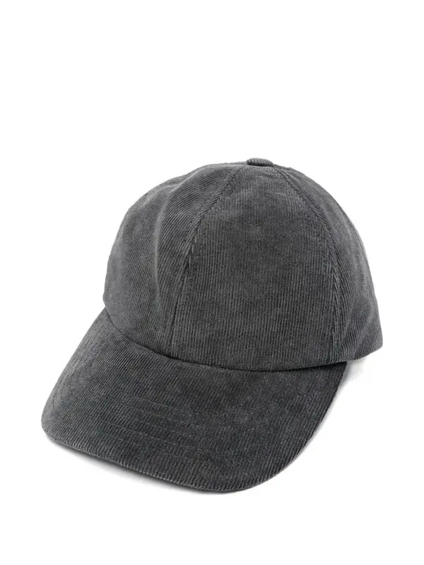Isabel Marant Corduroy Baseball Cap - Black