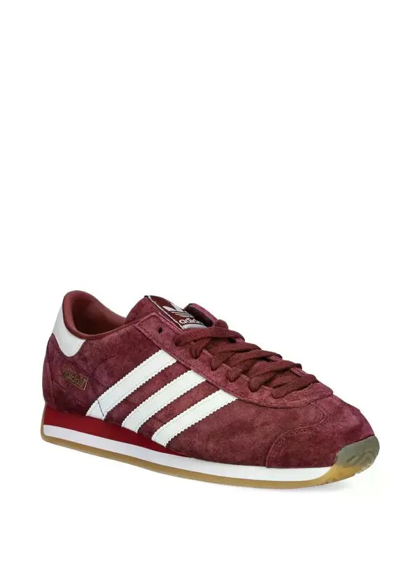 Adidas Suede Three-stripe Low-top Sneakers
