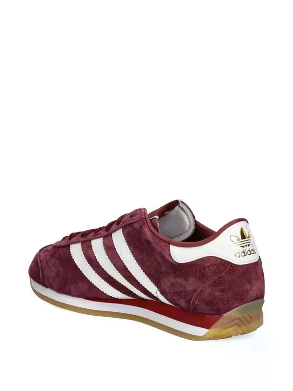 Adidas Suede Three-stripe Low-top Sneakers