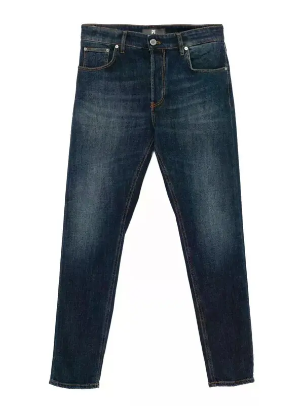 PT TORINO Cotton Five-pocket Jeans