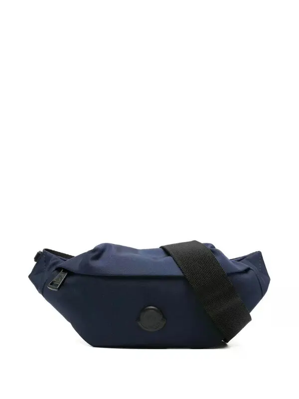 Moncler Logo-patch Belt Bag - Blue
