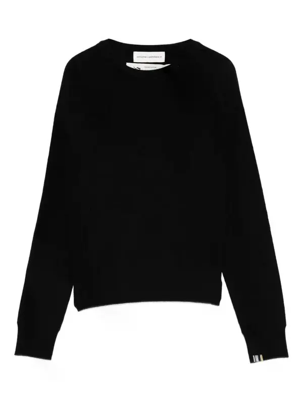 Extreme Cashmere N°382 Belle Round-neck Long-sleeve Sweater