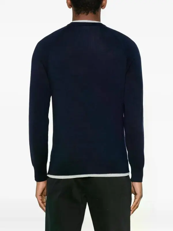 Eleventy Raglan-sleeve Wool Sweater