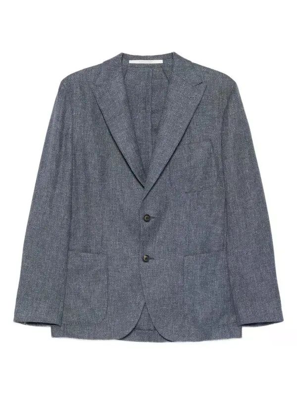 Eleventy Two-button Patch-pocket Blazer