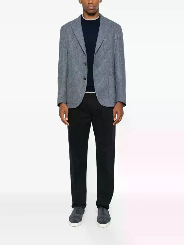 Eleventy Two-button Patch-pocket Blazer