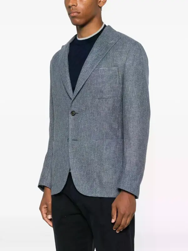 Eleventy Two-button Patch-pocket Blazer