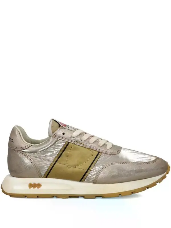 Philippe Model Metallic Panel Low Top Sneakers - Neutrals