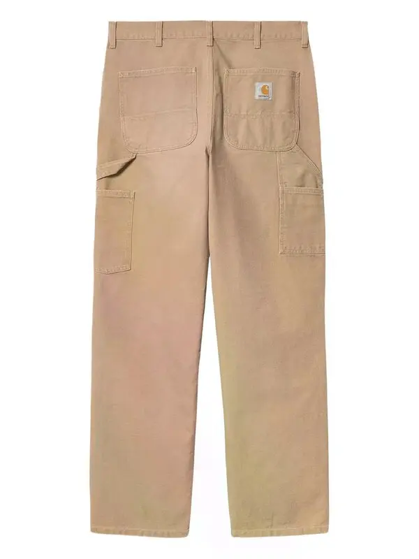 Carhartt Work In Progress Patch-detail Cotton Trousers - Neutrals