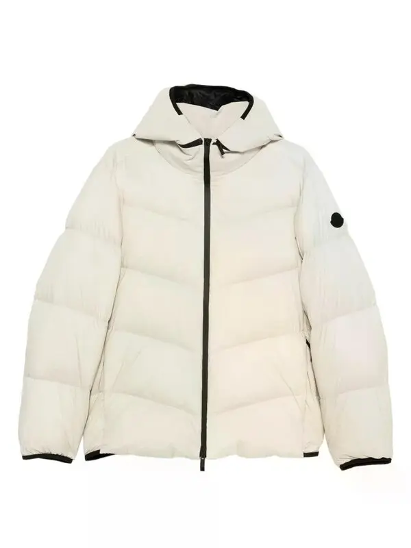 Moncler Forez Quilted Hooded Jacket - Neutrals