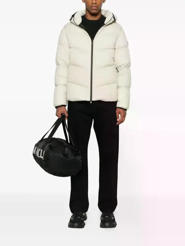 Moncler Forez Quilted Hooded Jacket - Neutrals