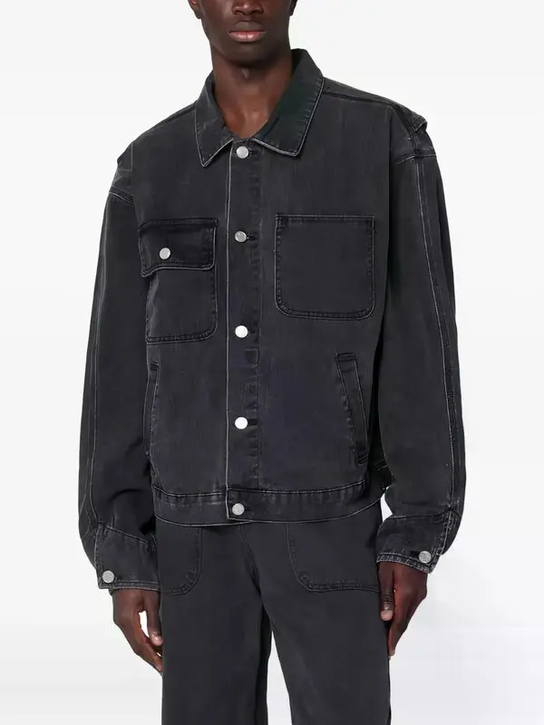 BASKETCASE Double-pocket Denim Jacket