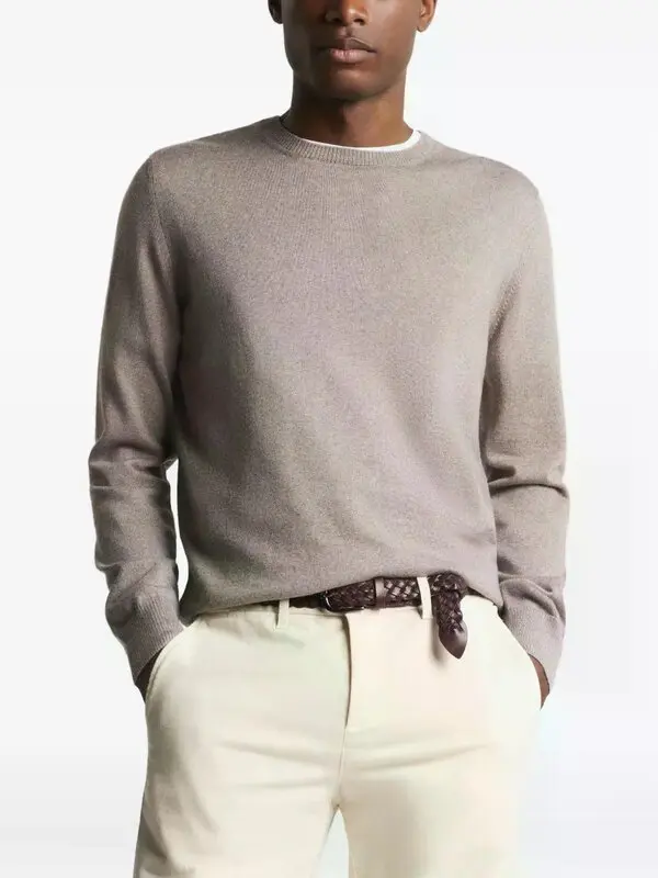 FAY Crew-neck Top - Neutrals