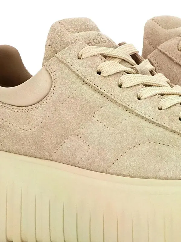Hogan H Detail Platform Sneakers - Neutrals