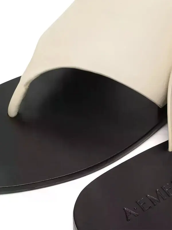 A.emery Leather Thong Slippers